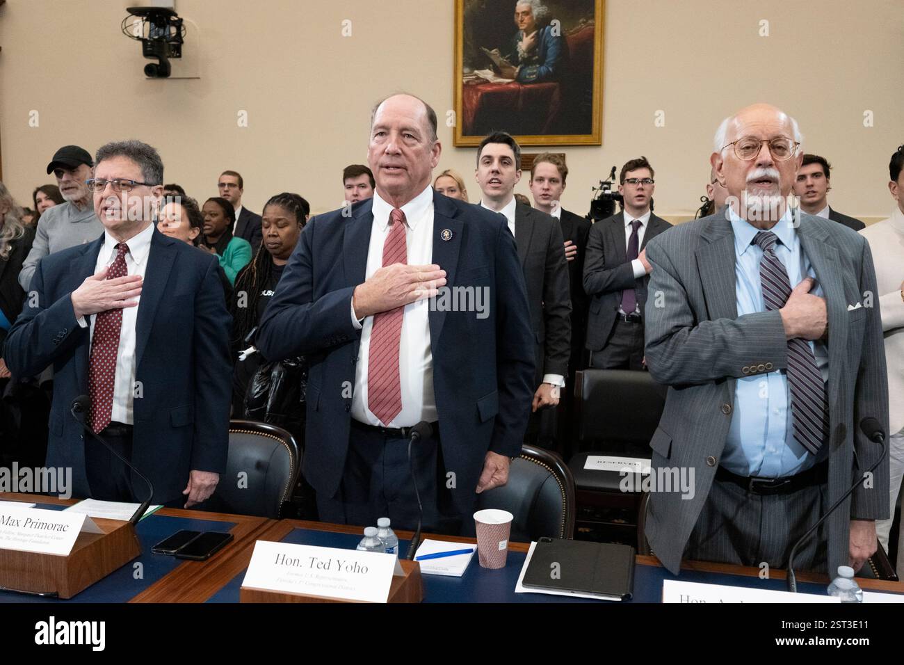 From left to right: Max Primorac, former Acting Chief Operating Officer ...