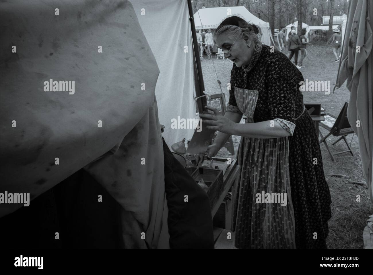 Christine Eadie, a tintype photographer from Charleston, South Carolina ...