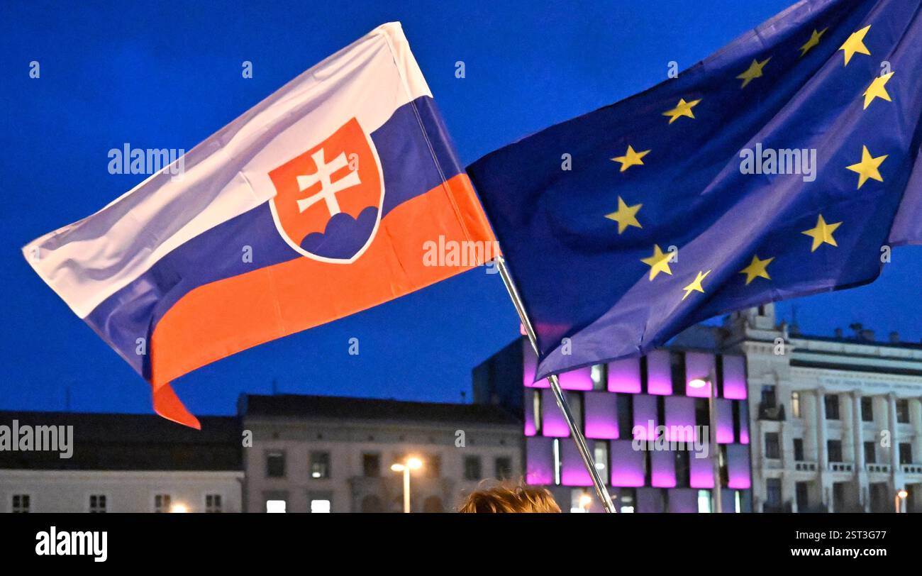 Rally called Slovakia is Europe opposing statements of Slovak state ...