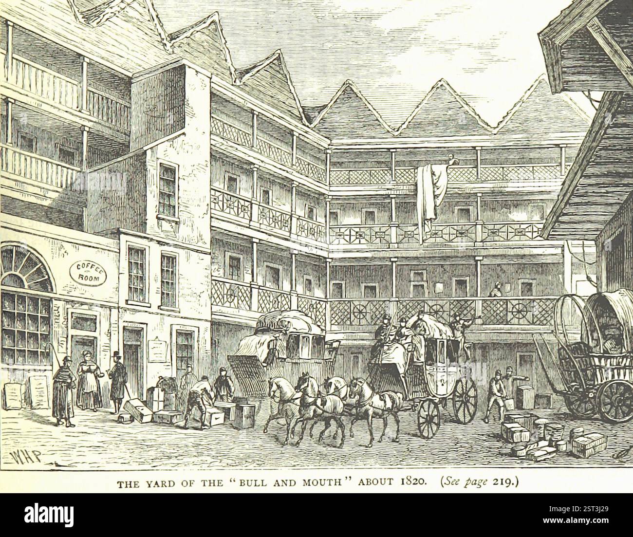 The yard of the bull and mouth hi-res stock photography and images - Alamy