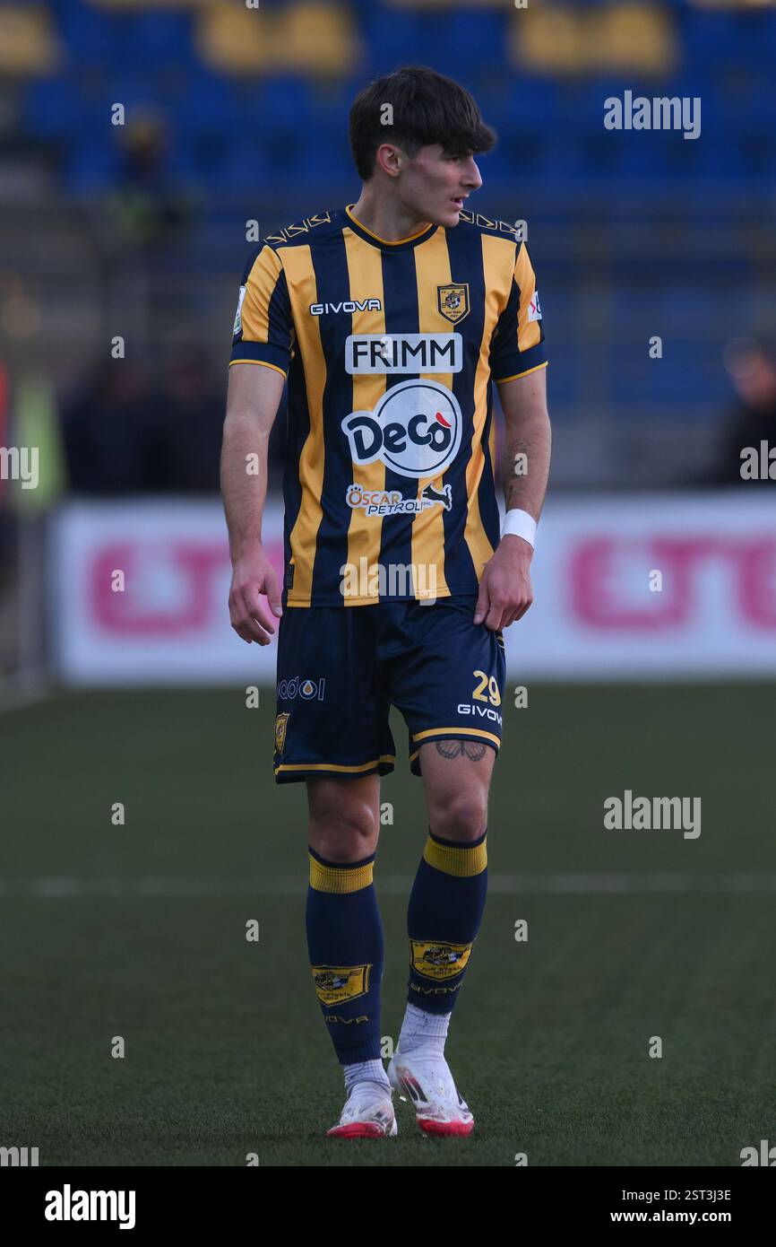 Castellammare di Stabia, Italy. 16th Feb, 2025. Niccolò Fortini of SS ...