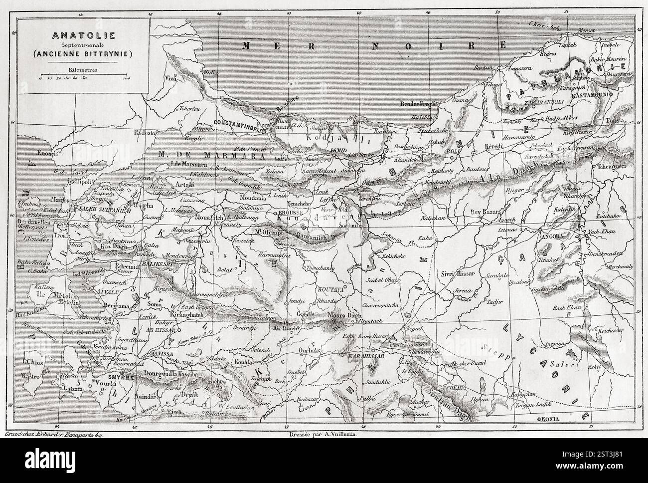 Anatolia map hi-res stock photography and images - Alamy