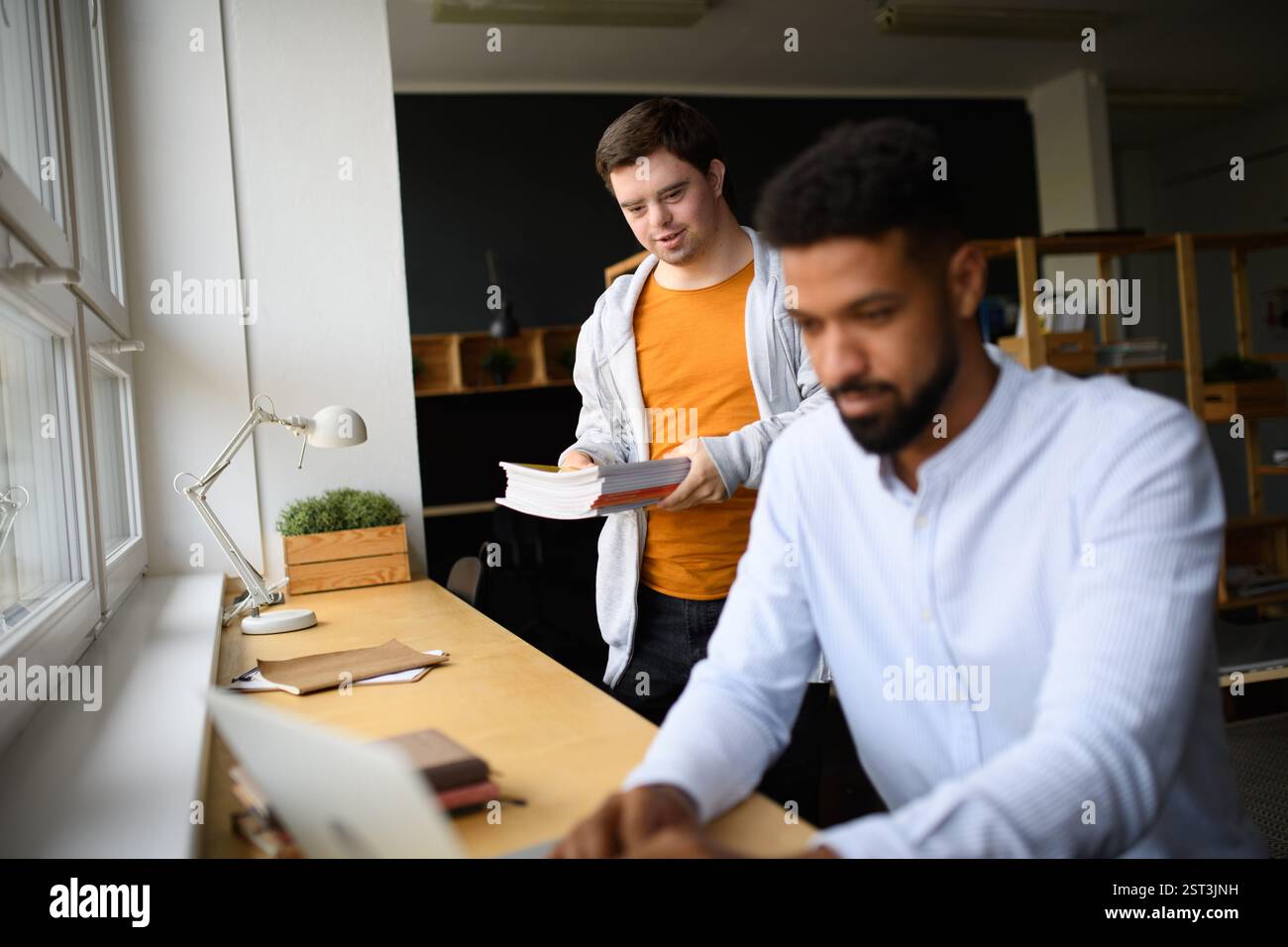 Special student class room hi-res stock photography and images - Alamy