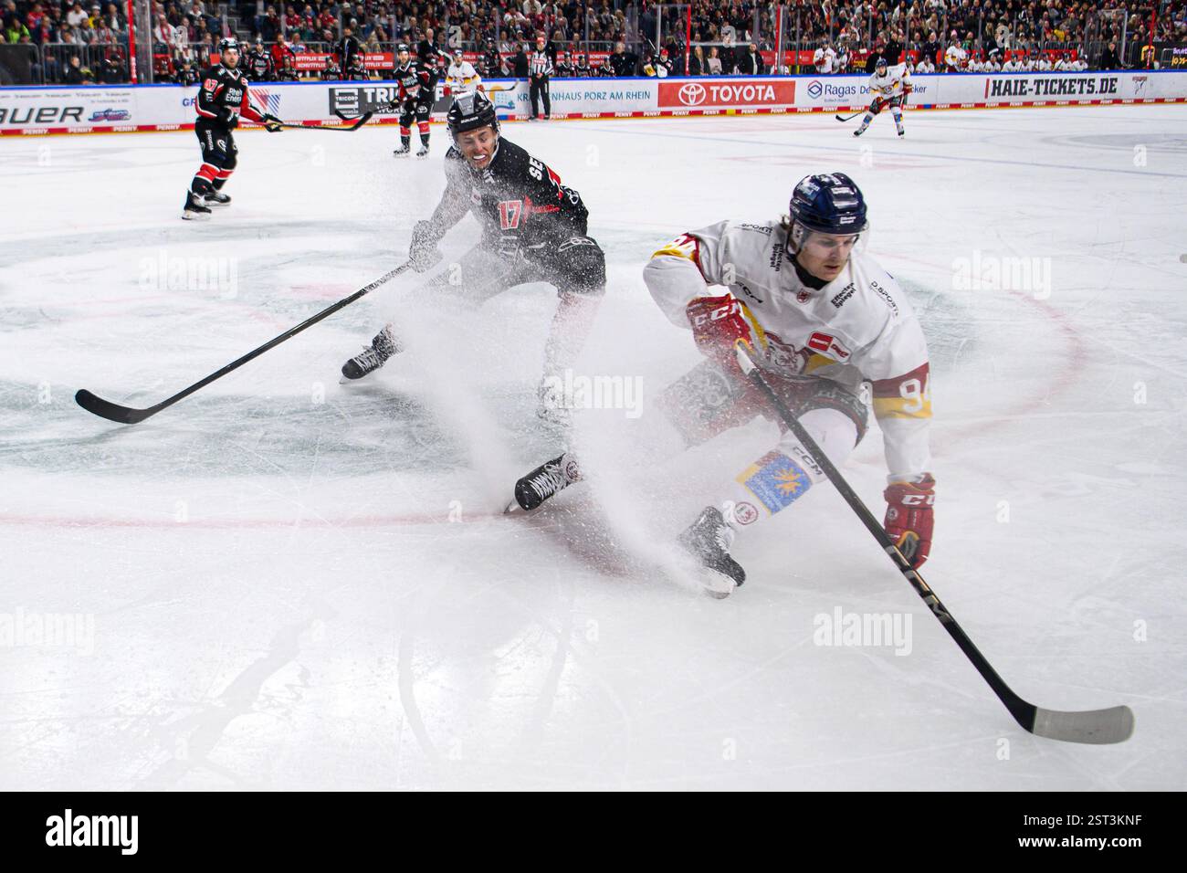 COLOGNE, GERMANY - 16 FEBRUARY, 2025: Jan Luca Sennhenn, Tyler Angle ...