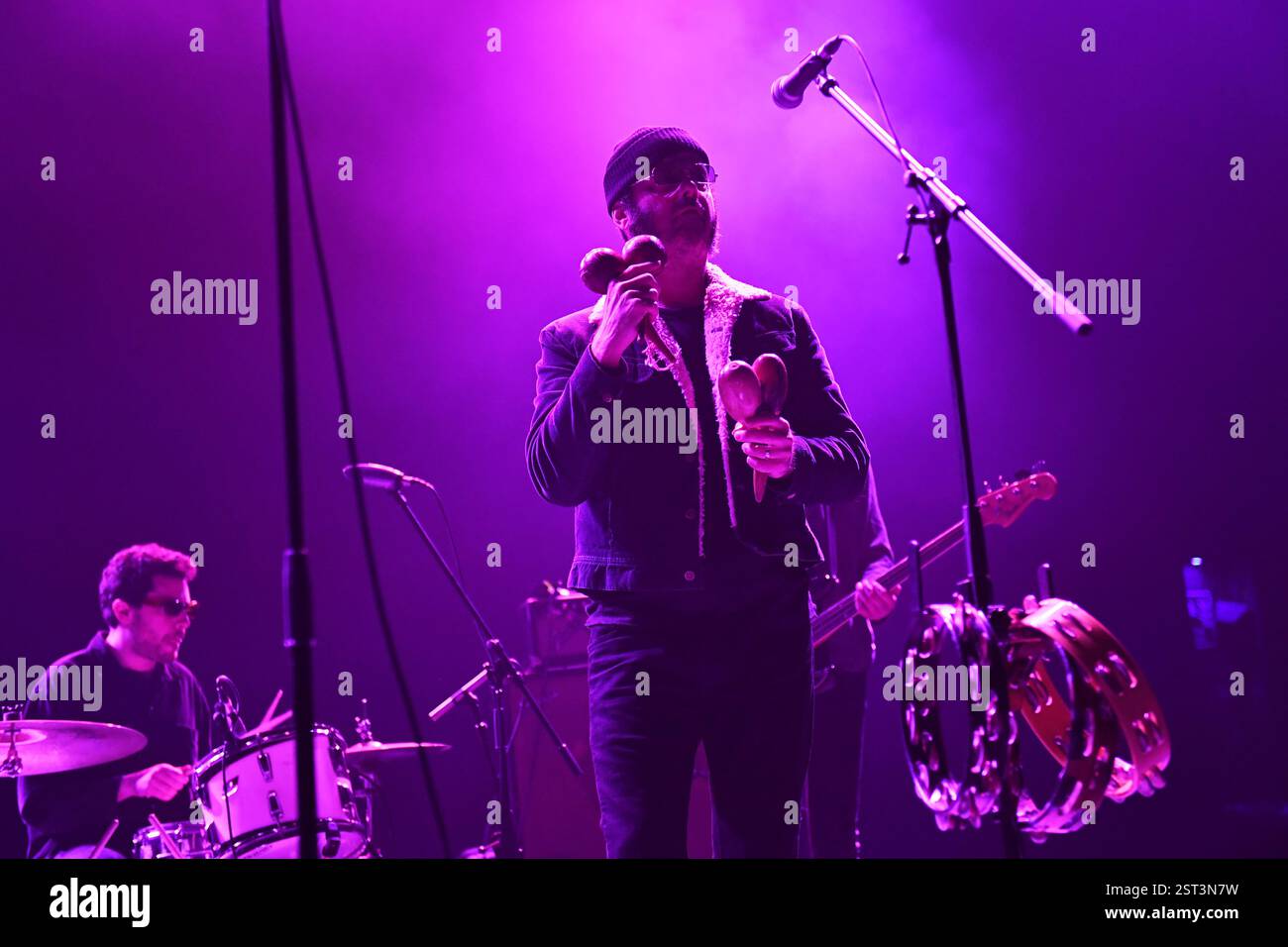 UK. 16th Feb, 2025. LONDON, ENGLAND - FEBRUARY 16: Joel Gion of ‘The ...