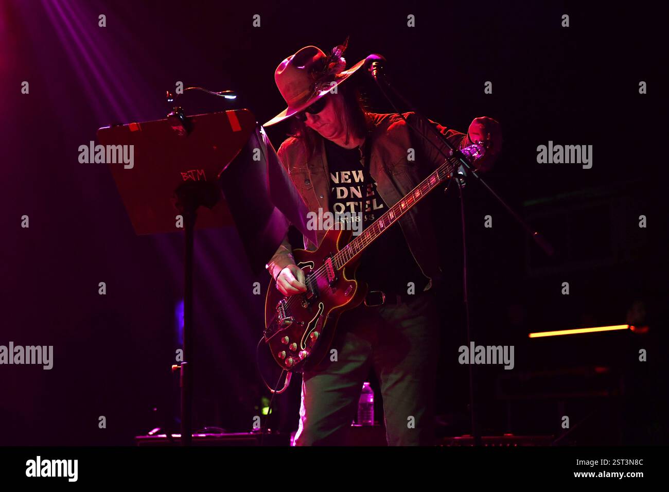 UK. 16th Feb, 2025. LONDON, ENGLAND - FEBRUARY 16: Anton Newcombe of ...