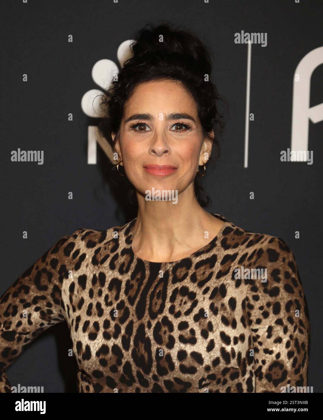 February 16, 2025, New York, New York, USA: Actor SARAH SILVERMAN seen at the arrivals for SNL ...
