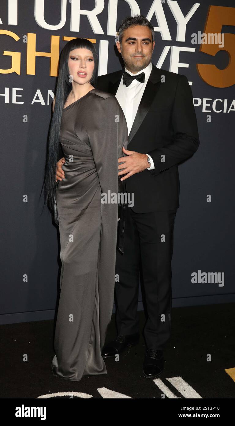 February 16, 2025, New York, New York, USA: Actor/singer LADY GAGA and ...