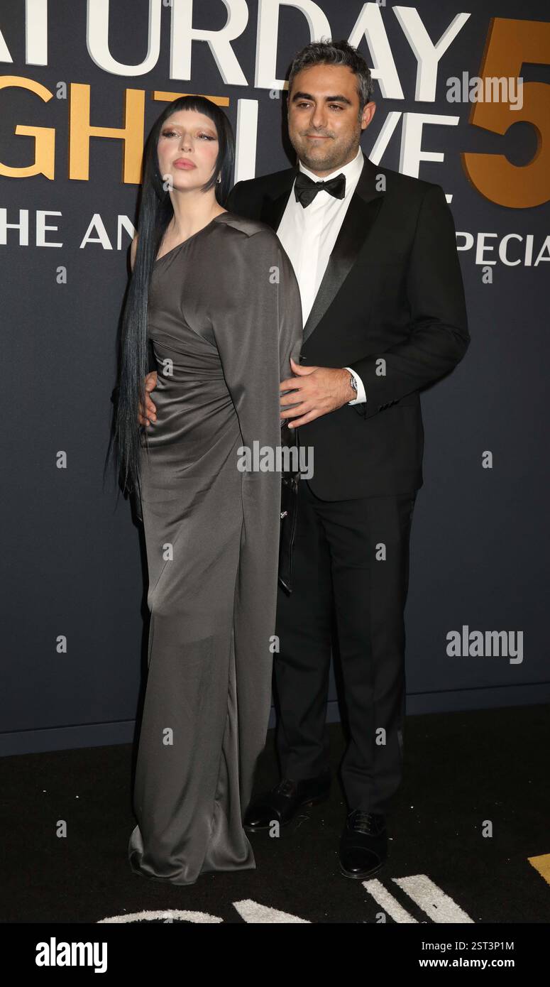 February 16, 2025, New York, New York, USA: Actor/singer LADY GAGA and ...