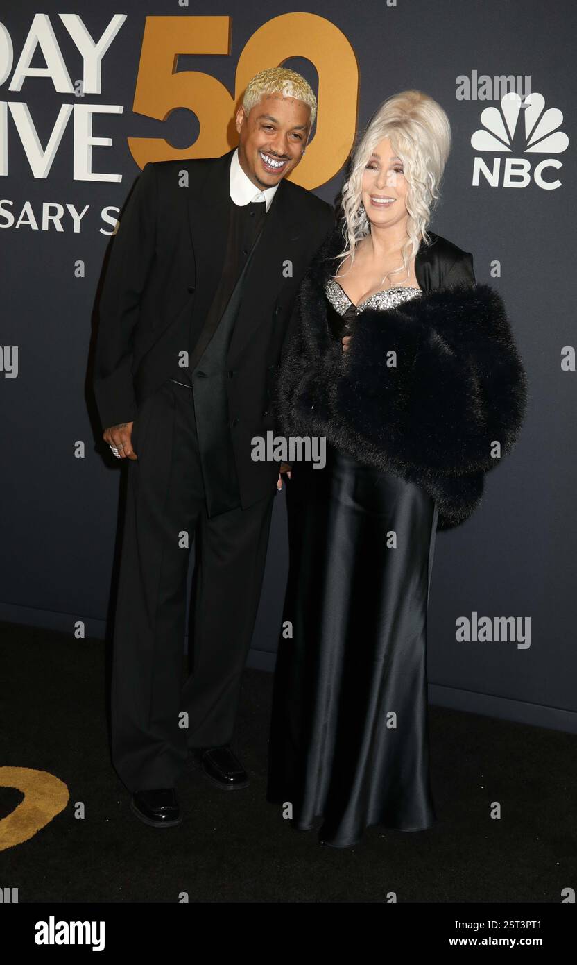 February 16, 2025, New York, New York, USA: ALEXANDER EDWARDS and ...