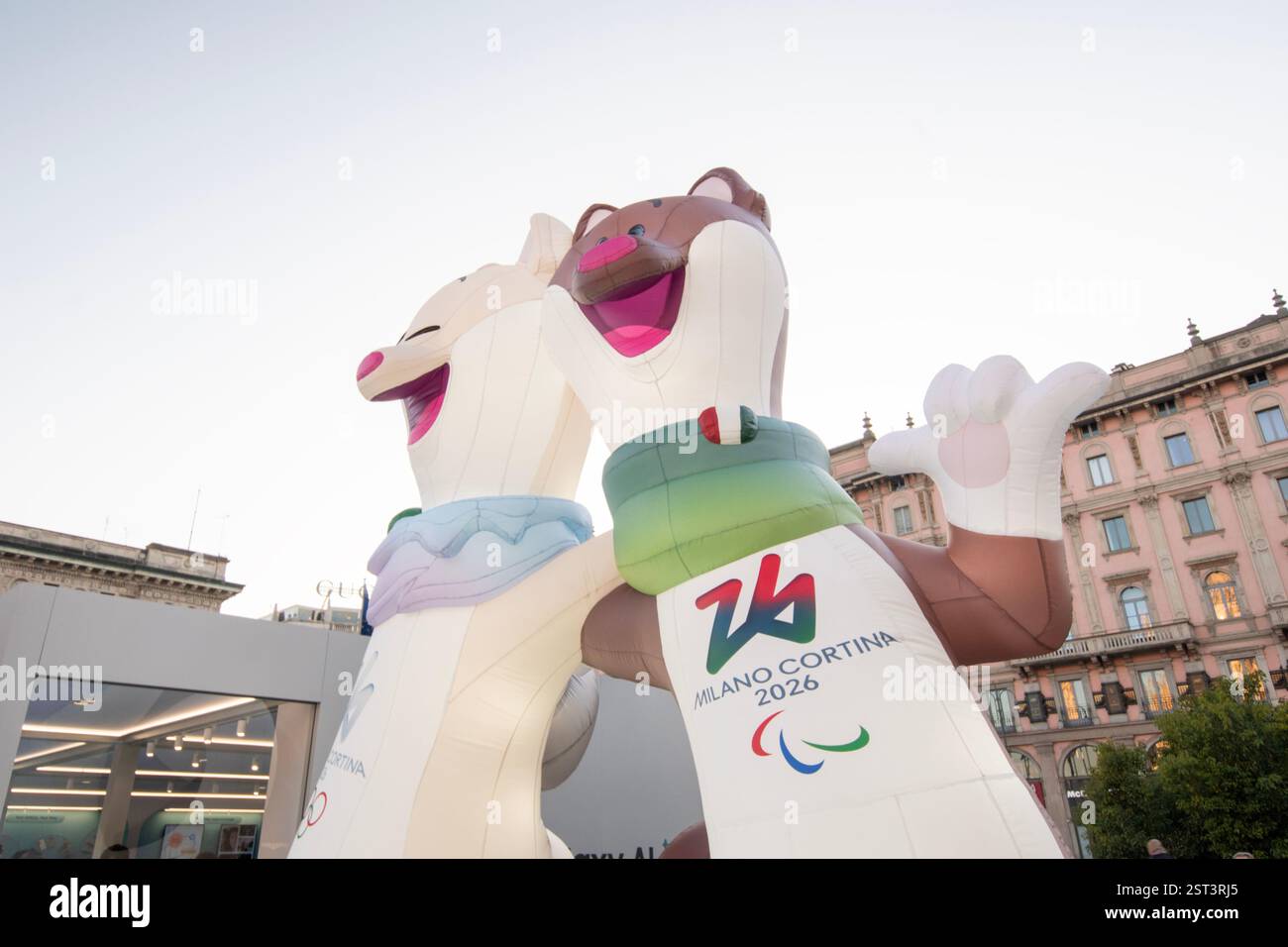 mascot winter olympics 2026 Tina and Milo winter olympic games 2026 in ...