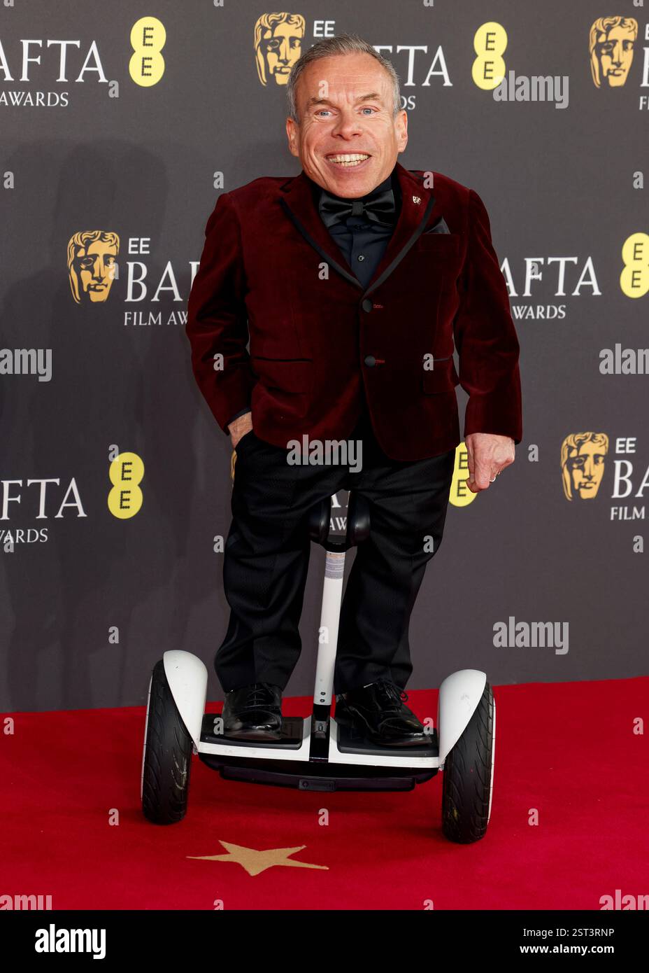 London, UK. 16th Feb, 2025. Warwick Davis at the BAFTA: British Academy ...