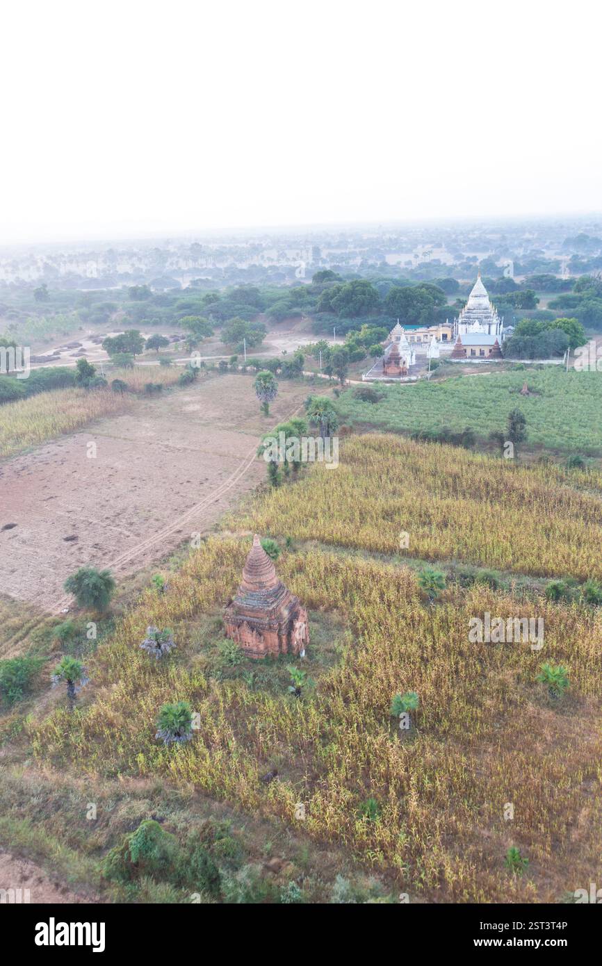 Bagan view from temple hi-res stock photography and images - Alamy