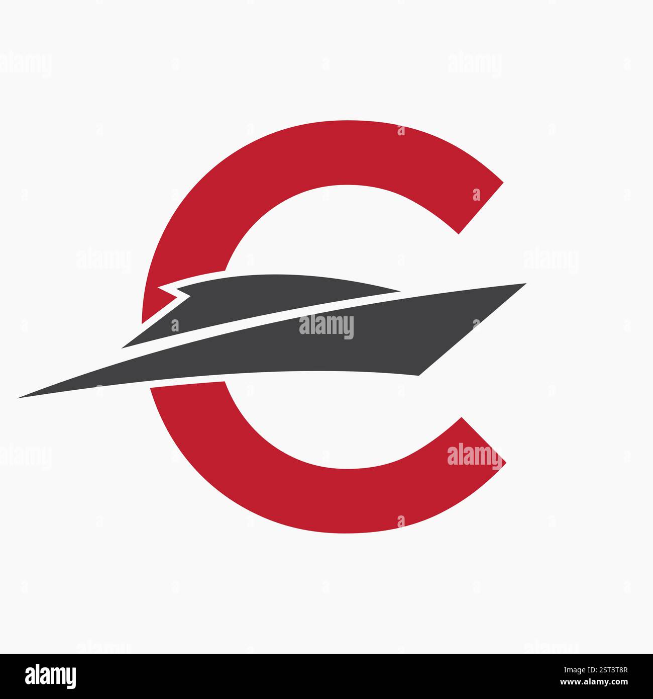 Initial Letter C Boat Logo Concept For Sailor Symbol Vector Template ...