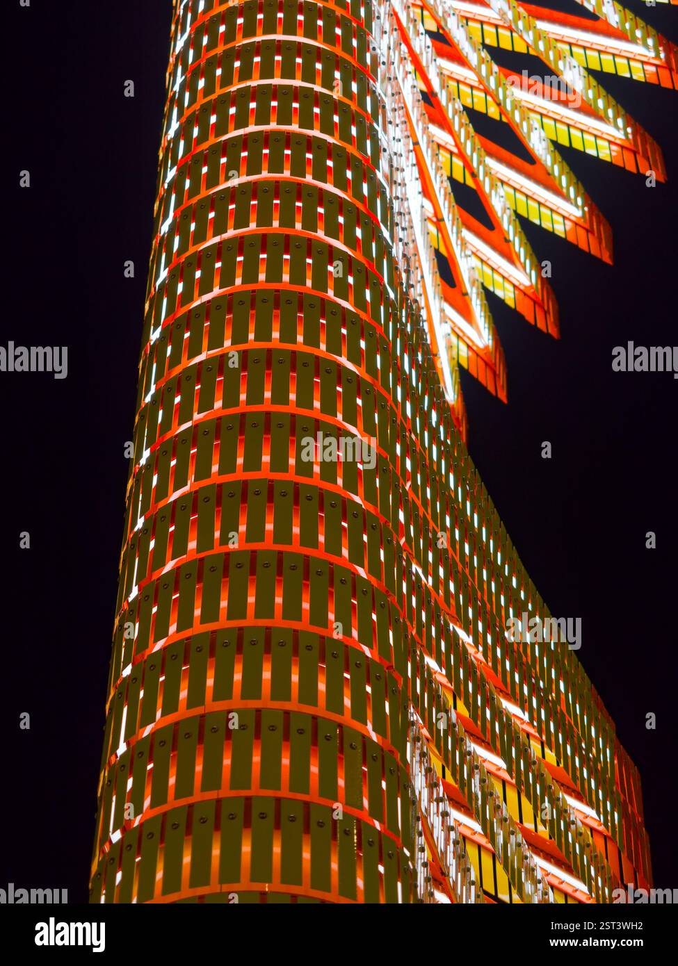 Nighttime Sculpture, Wind chimes, 1 Station Hill, Station Hill ...