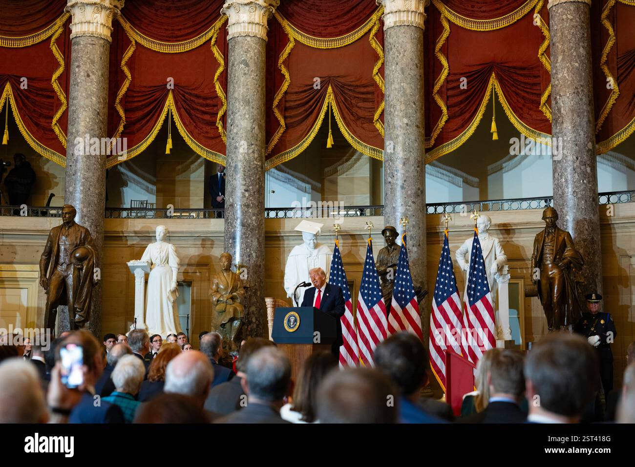 WASHINGTON DC, USA - 06 February 2025 - US President Donald Trump ...