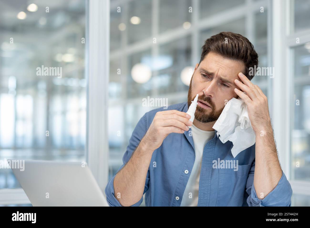 Man running on pill hi-res stock photography and images - Alamy