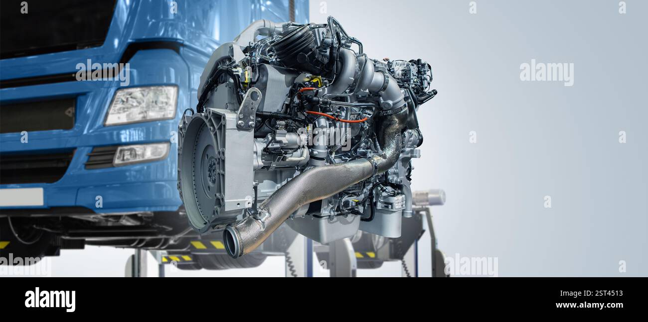 Disassembled diesel engine hi-res stock photography and images - Alamy