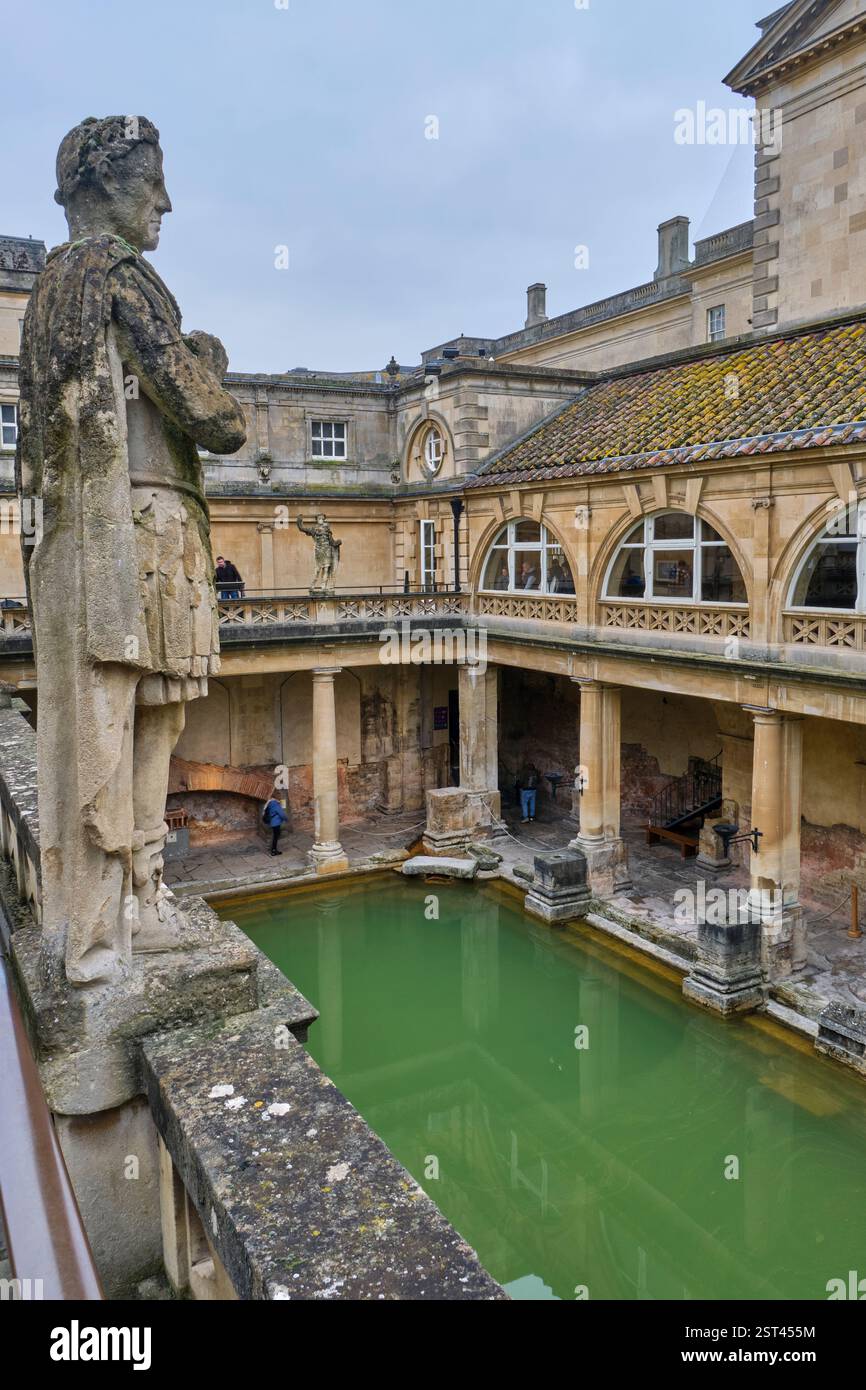 The Roman Baths, Bath, Somerset Stock Photo - Alamy