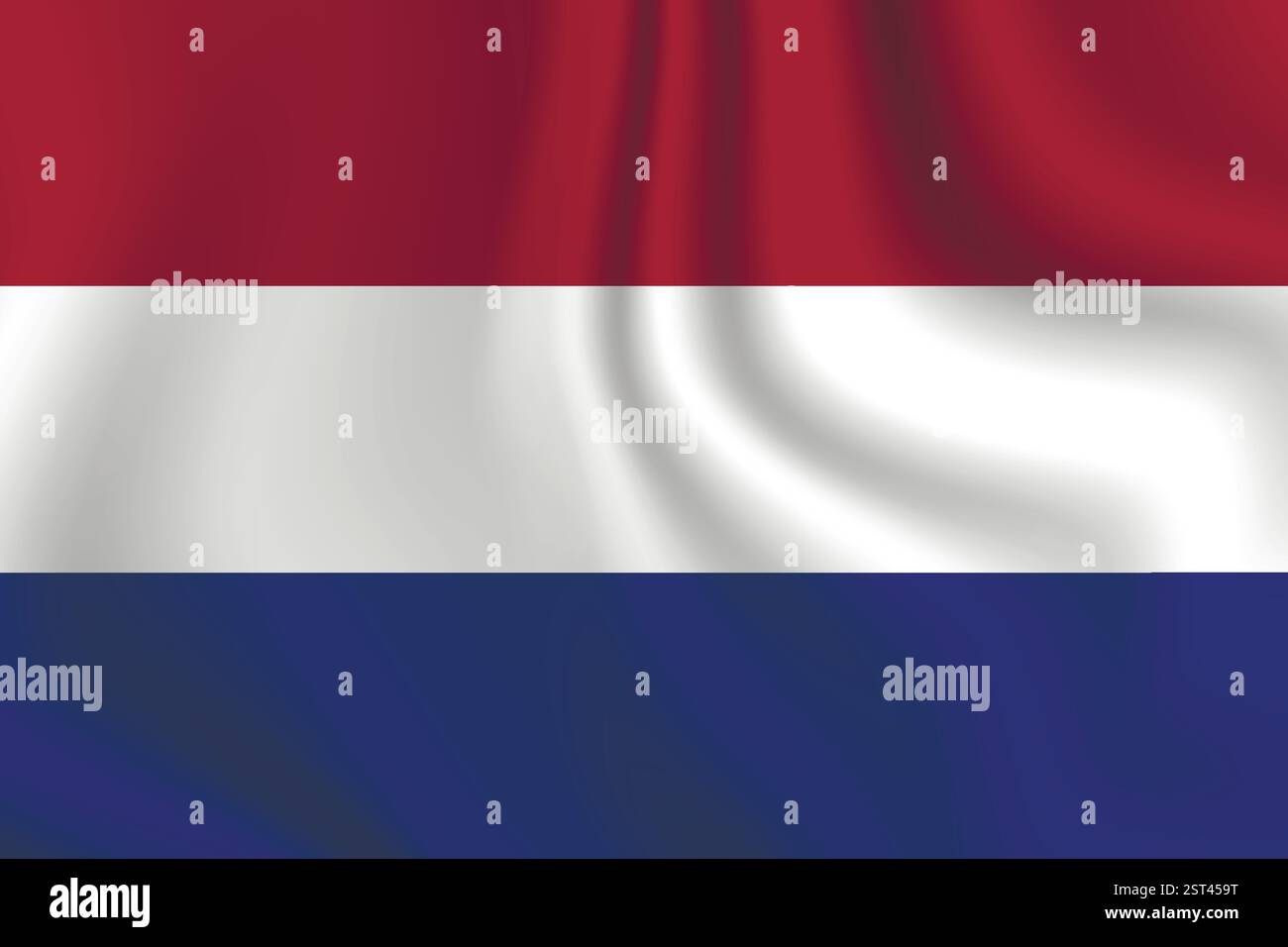 Flag of Netherlands. National symbol in official colors. Template icon ...