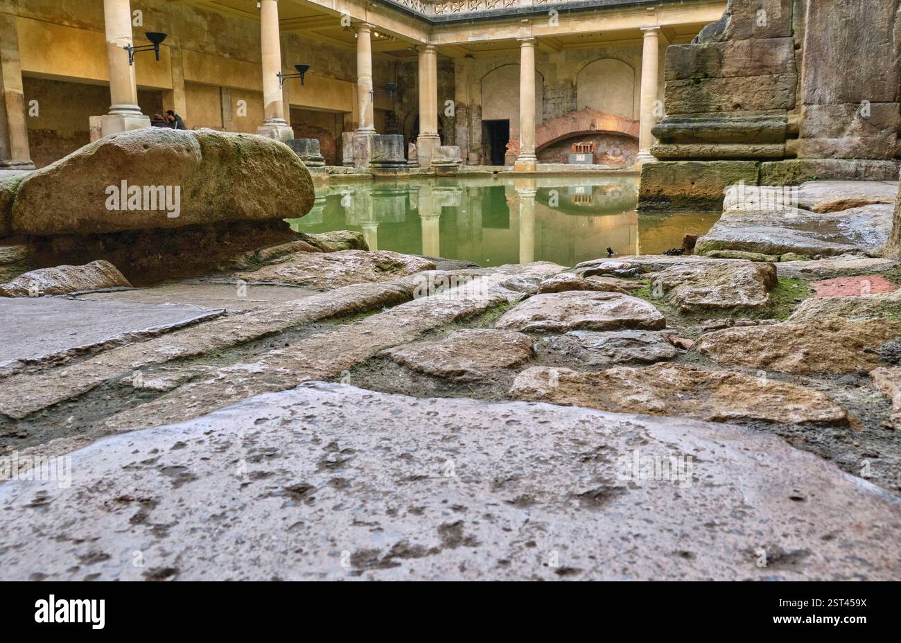 The Roman Baths, Bath, Somerset Stock Photo - Alamy