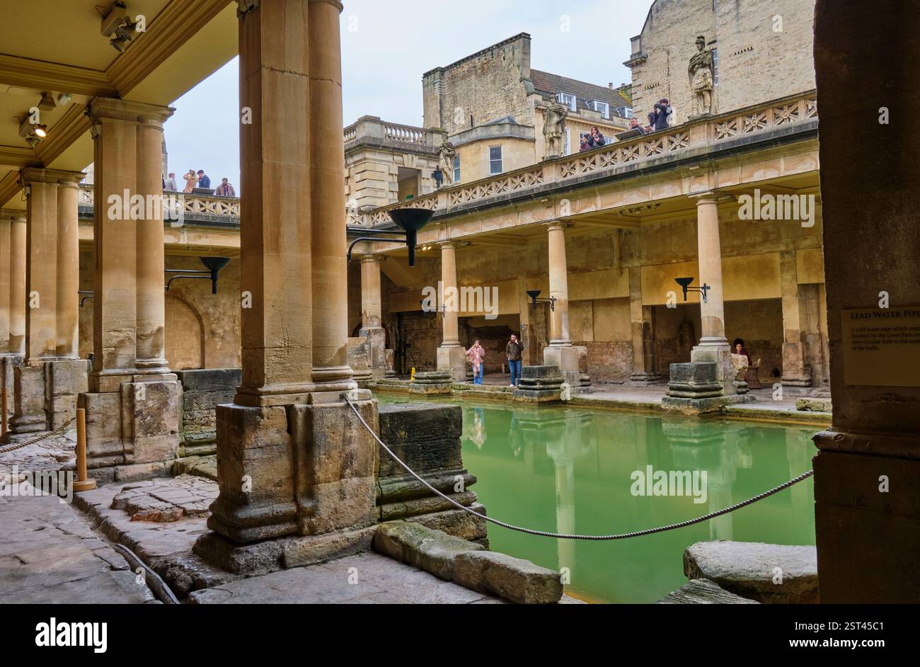 The Roman Baths, Bath, Somerset Stock Photo - Alamy