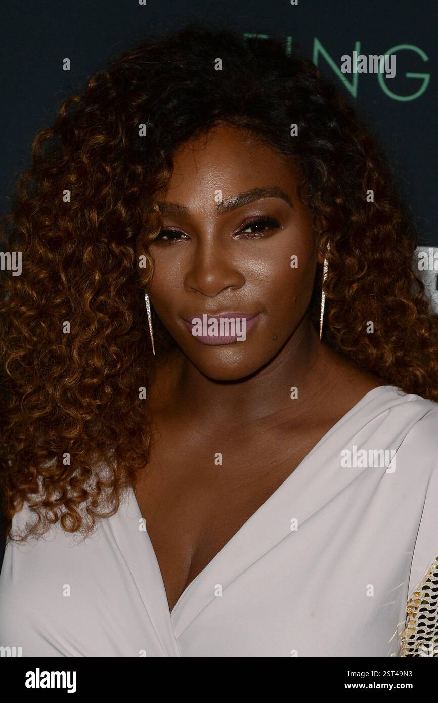 Serena Williams attending the premiere of HBO presents 'Being Serena ...