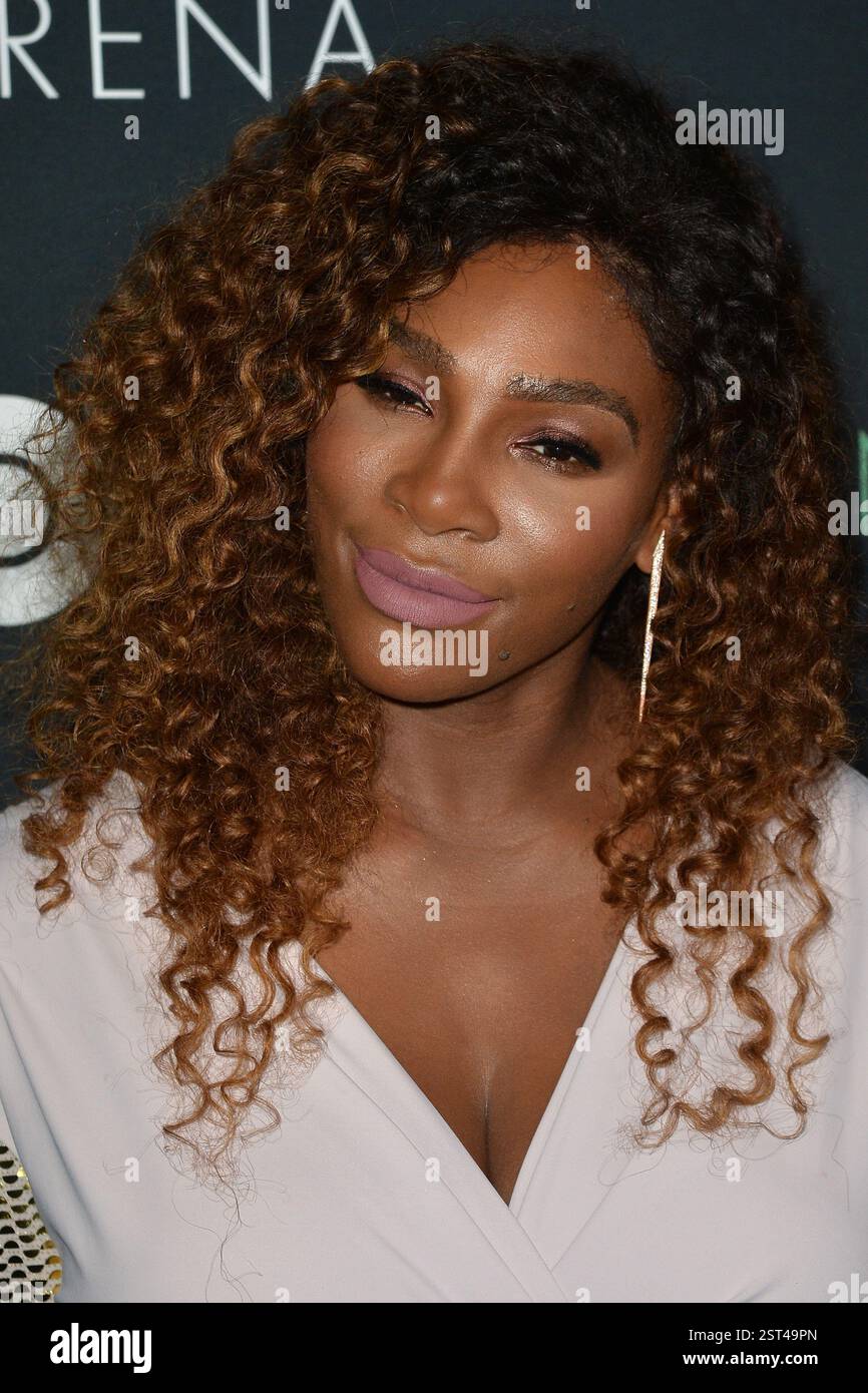 Serena Williams attending the premiere of HBO presents 'Being Serena ...