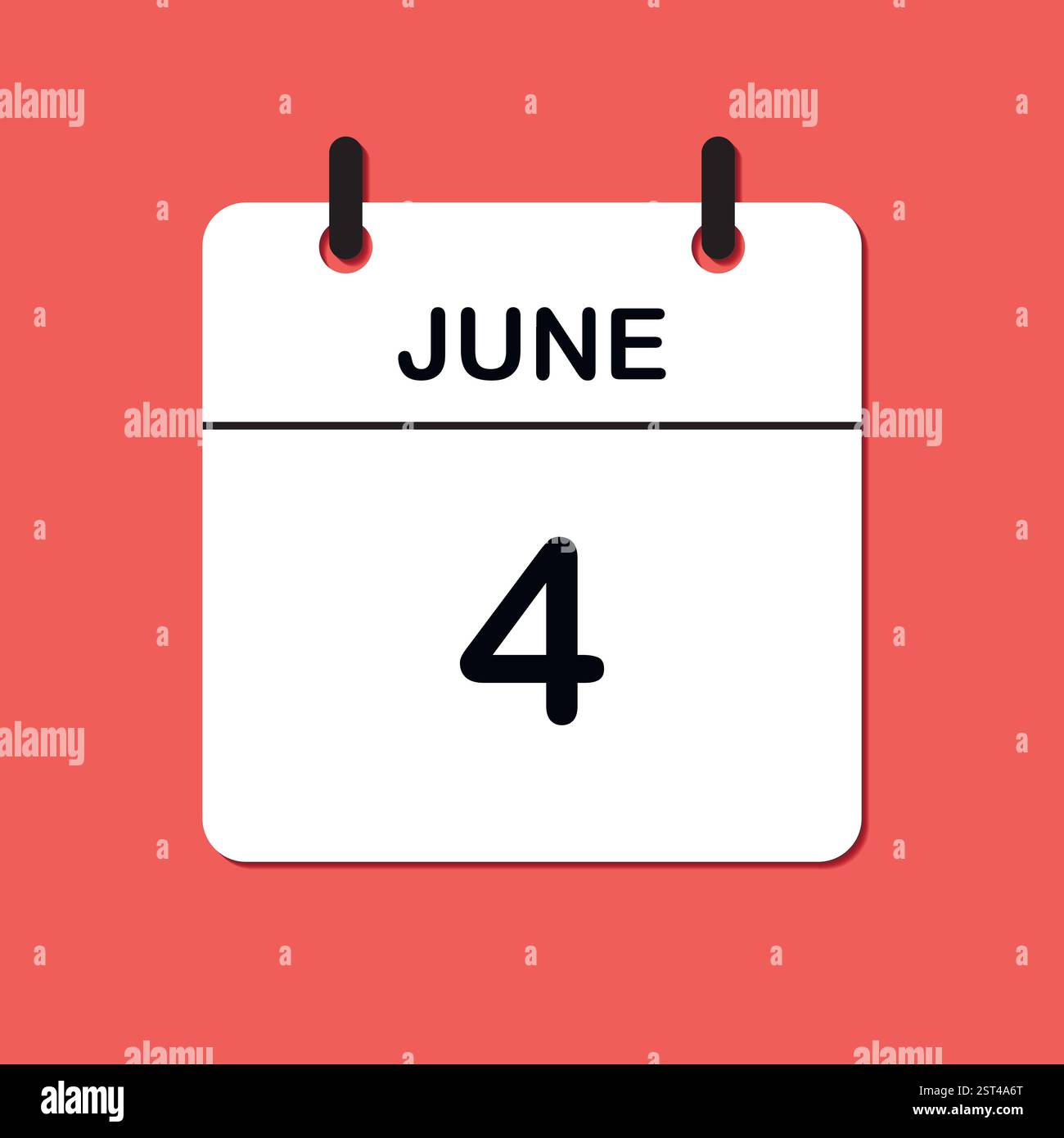 June 4 2026 Stock Vector Images - Alamy