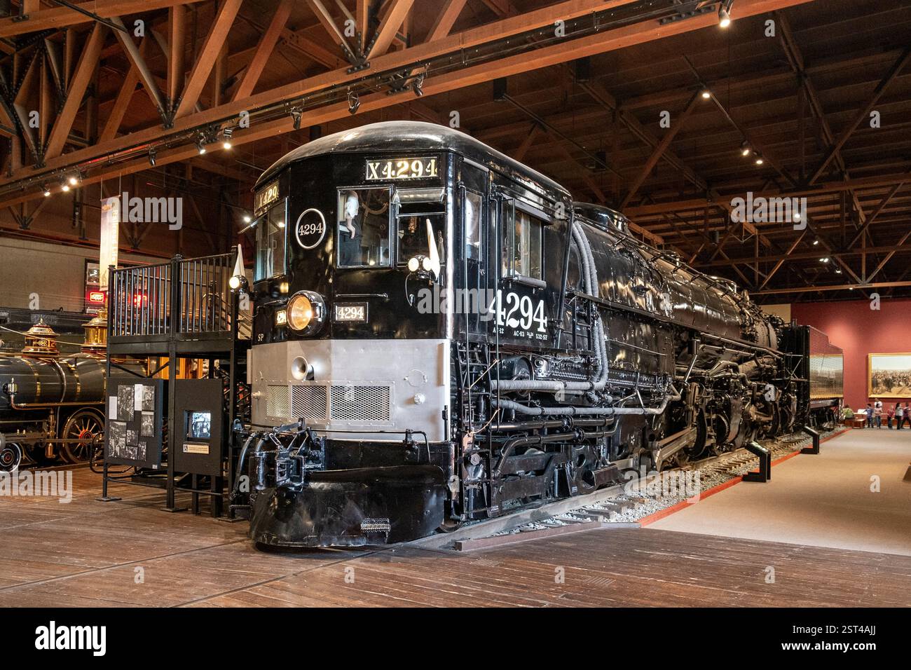 Steam locomotive sacramento museum hi-res stock photography and images ...