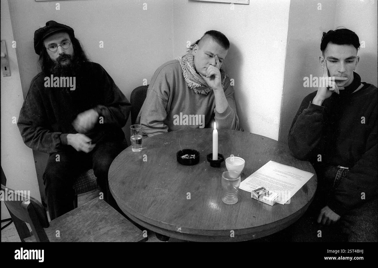 Germany, Berlin, January 28, 1992, Opening of the Matthias Domaschk ...