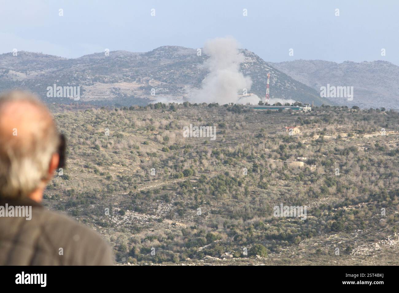 (250217) -- KFAR HAMAM, Feb. 17, 2025 (Xinhua) -- This photo shows the ...