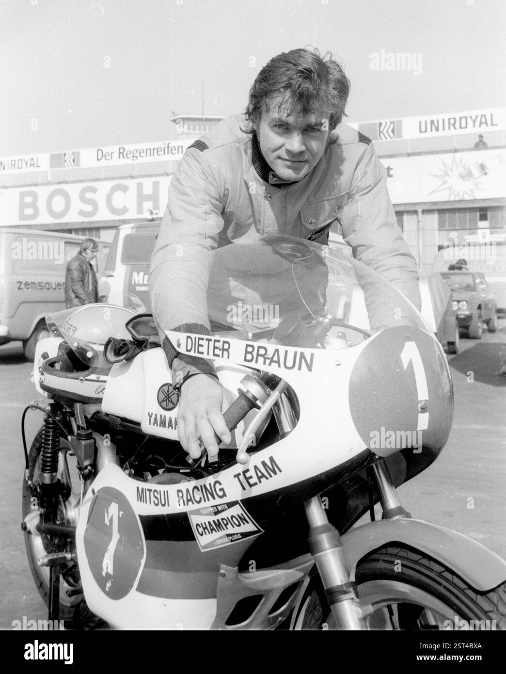 Motorcycle, German Grand Prix, practice, 27.04.1974 at the Nürburgring ...