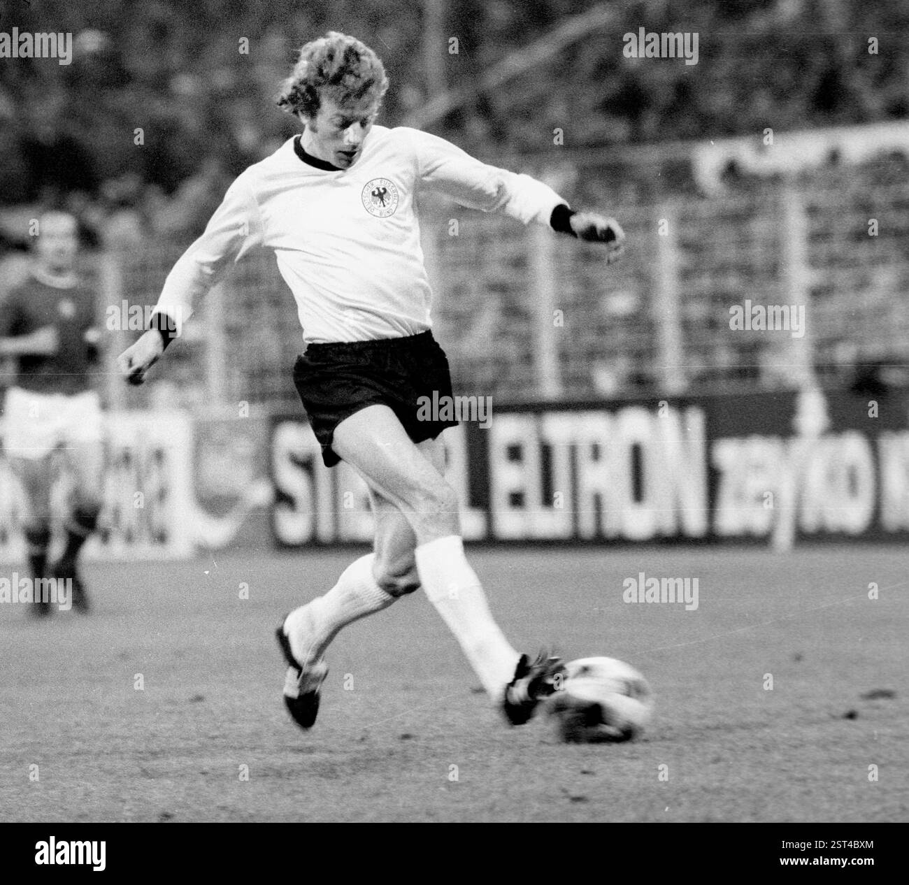 Football international match friendly Black and White Stock Photos ...