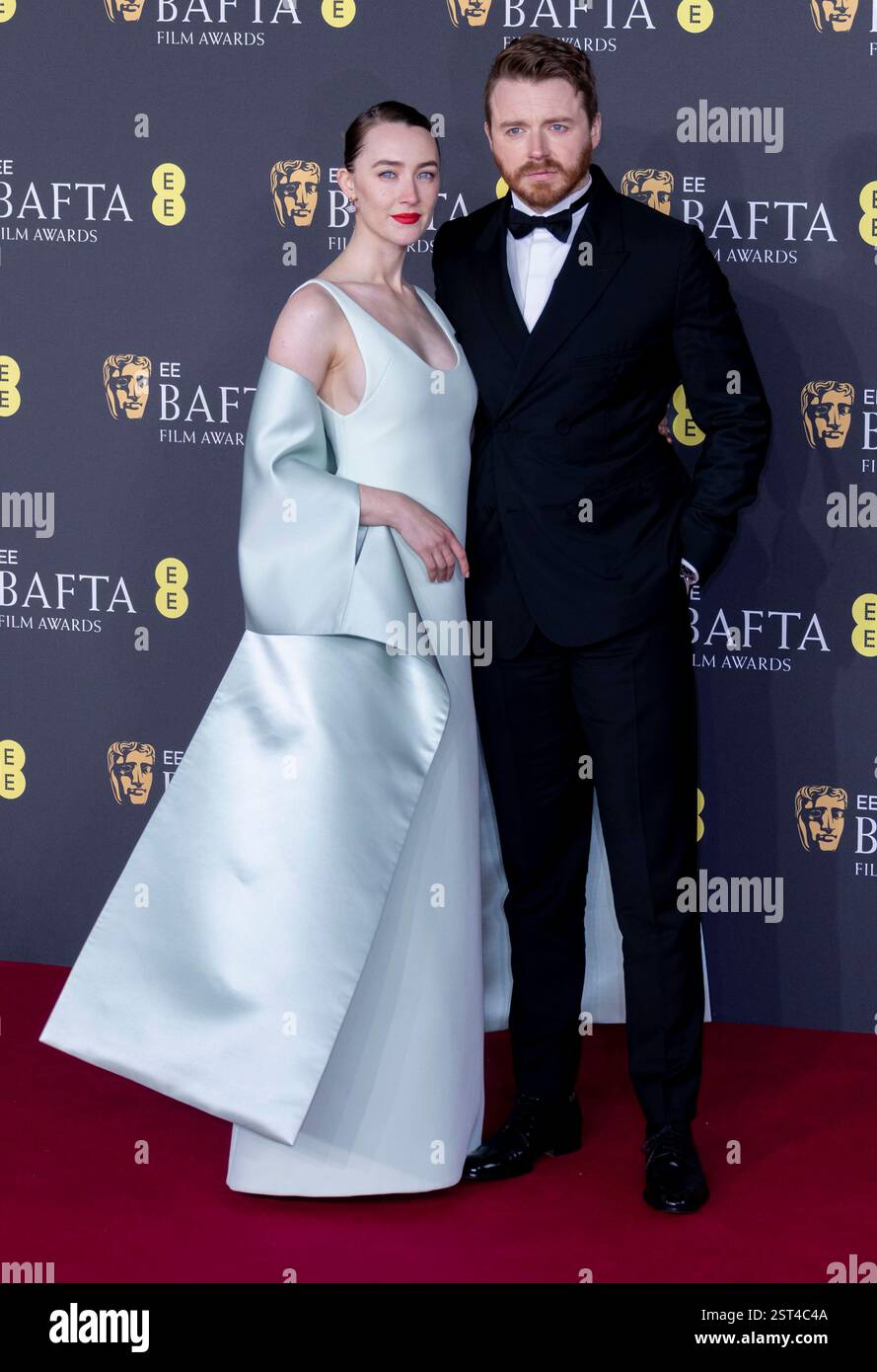 16 Feb 2025, London, England, UK - Saoirse Ronan and Jack Lowden ...