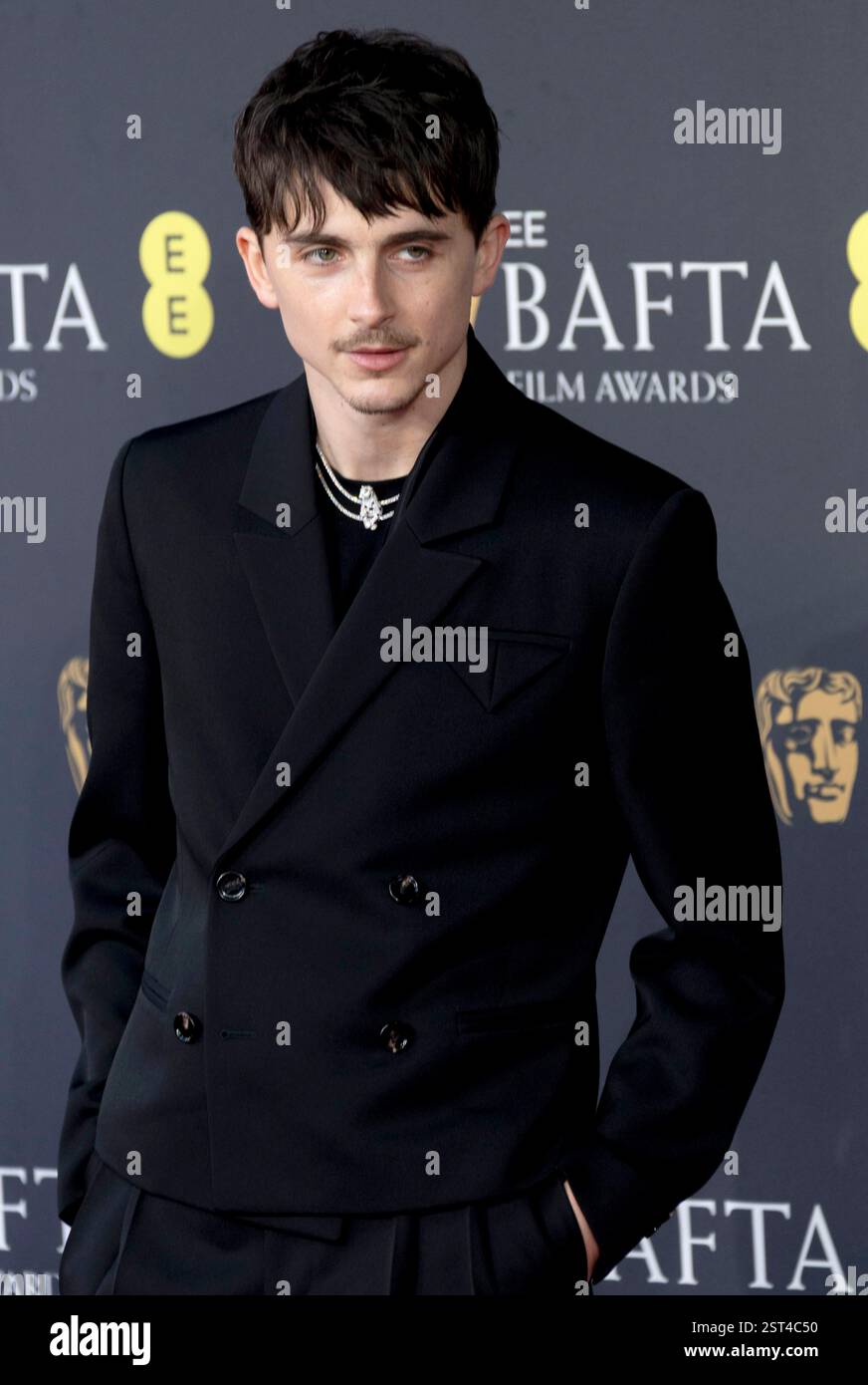 16 Feb 2025, London, England, UK - Timothee Chalamet attending the ...