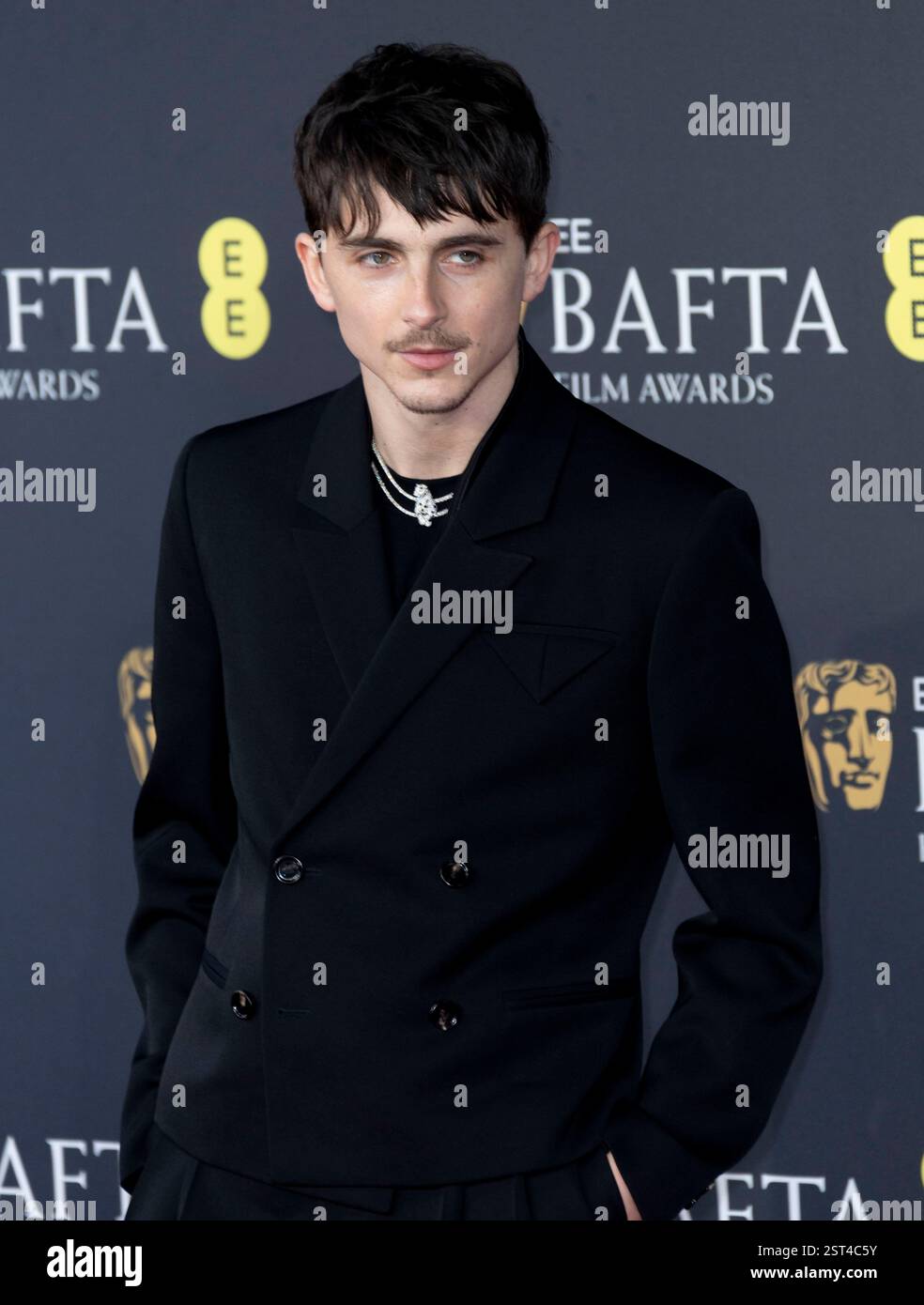 16 Feb 2025, London, England, UK - Timothee Chalamet attending the ...