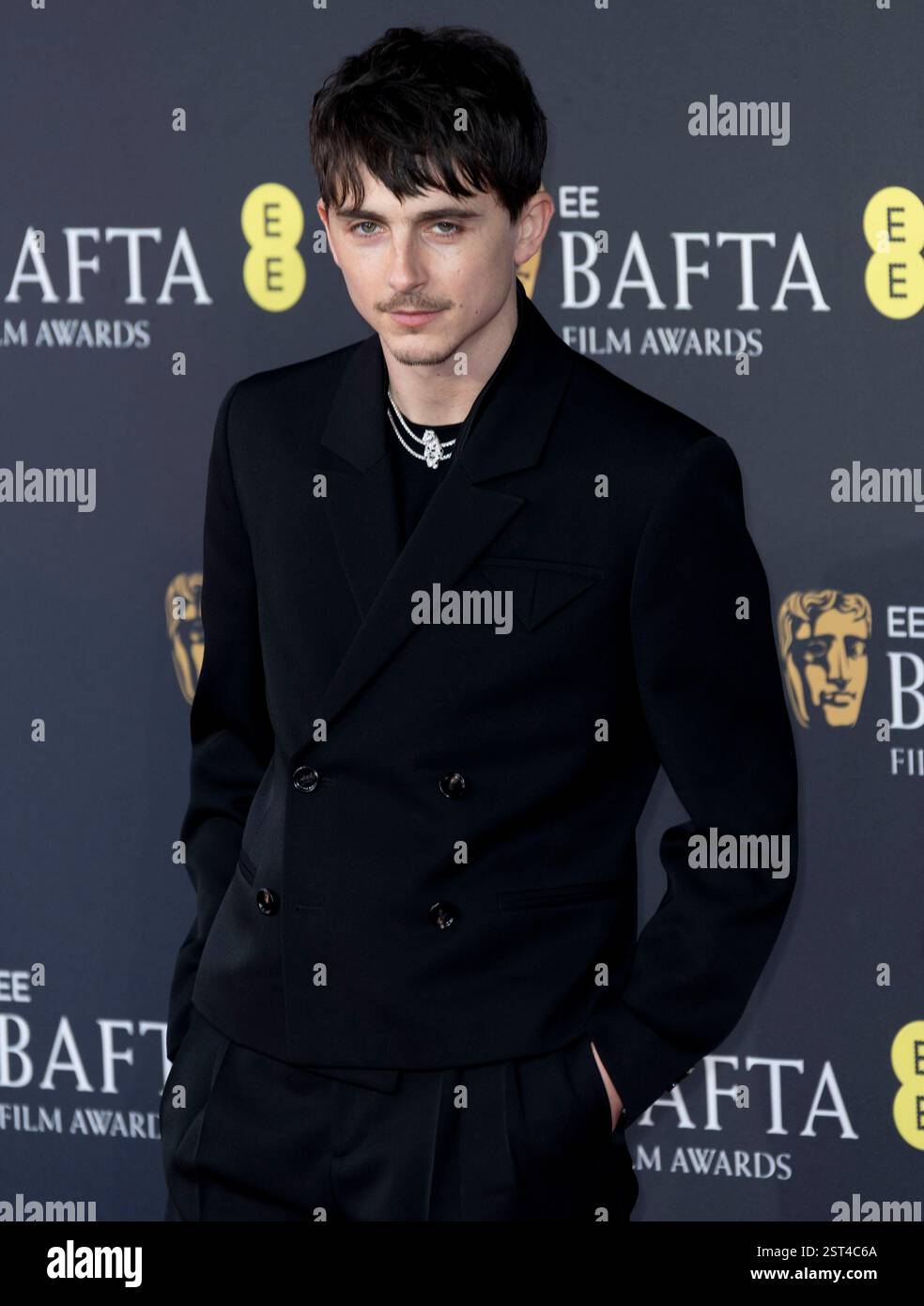 16 Feb 2025, London, England, UK - Timothee Chalamet attending the ...
