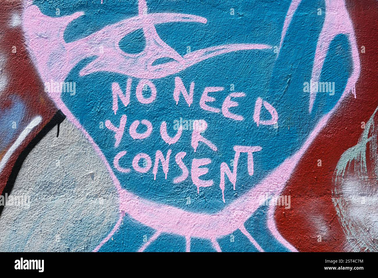 No need your consent Stock Photo - Alamy