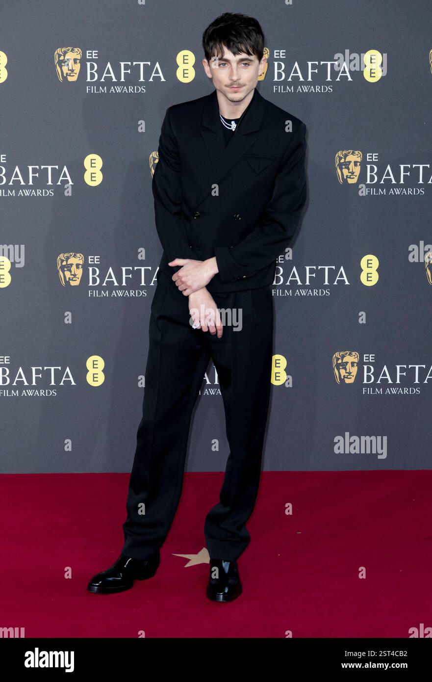 16 Feb 2025, London, England, UK - Timothee Chalamet attending the ...