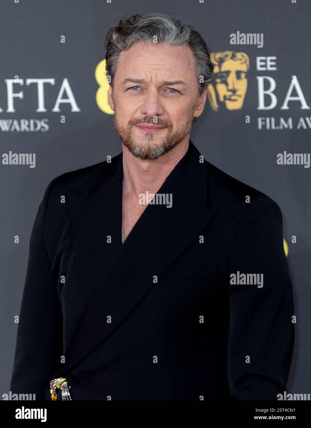 16 Feb 2025, London, England, UK - James McAvoy attending the BAFTA ...
