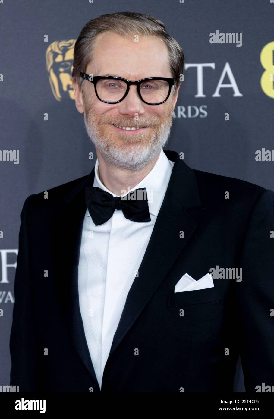 16 Feb 2025, London, England, UK - Stephen Merchant attending the BAFTA ...