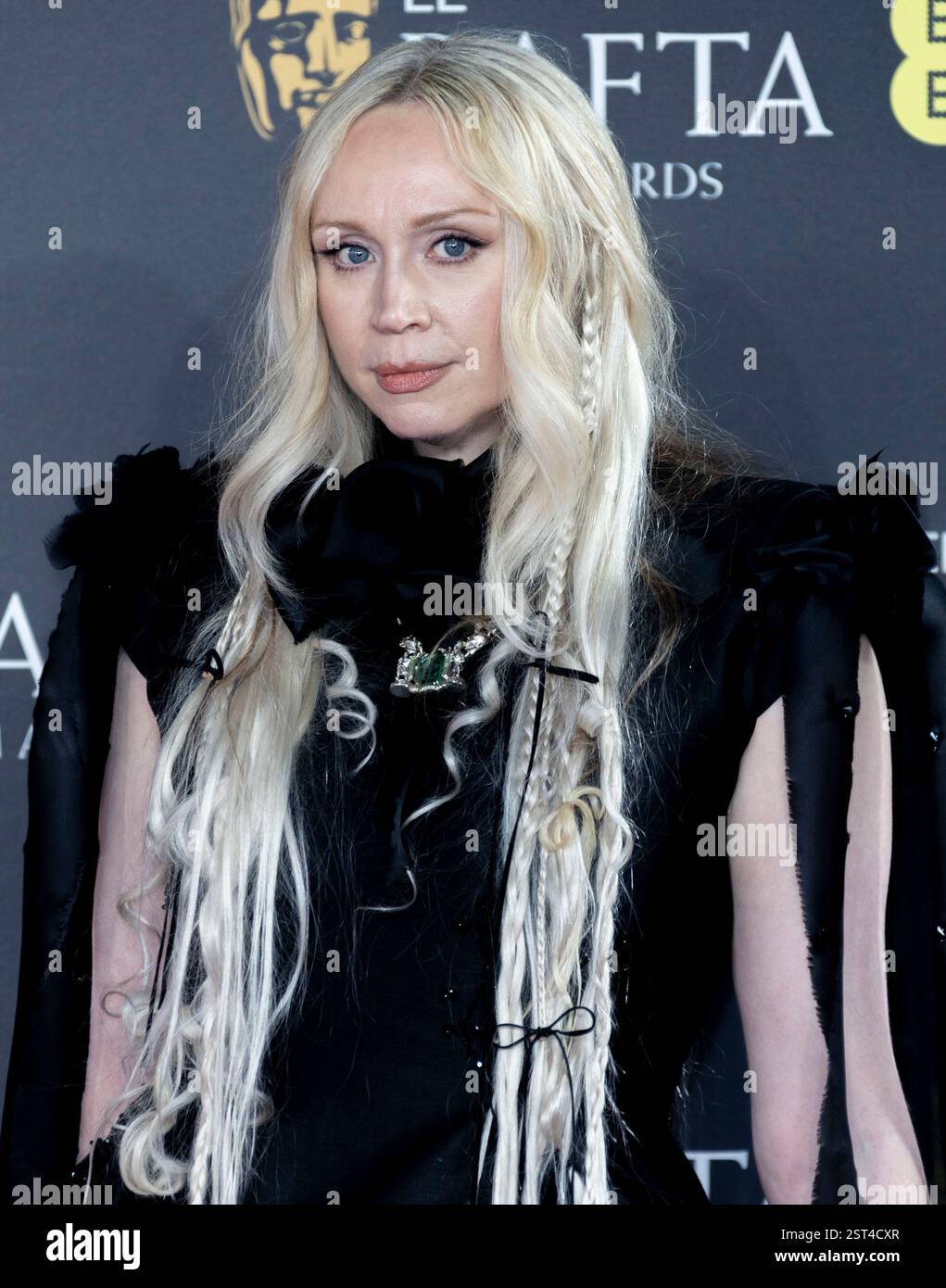 16 Feb 2025, London, England, UK - Gwendoline Christie attending the ...
