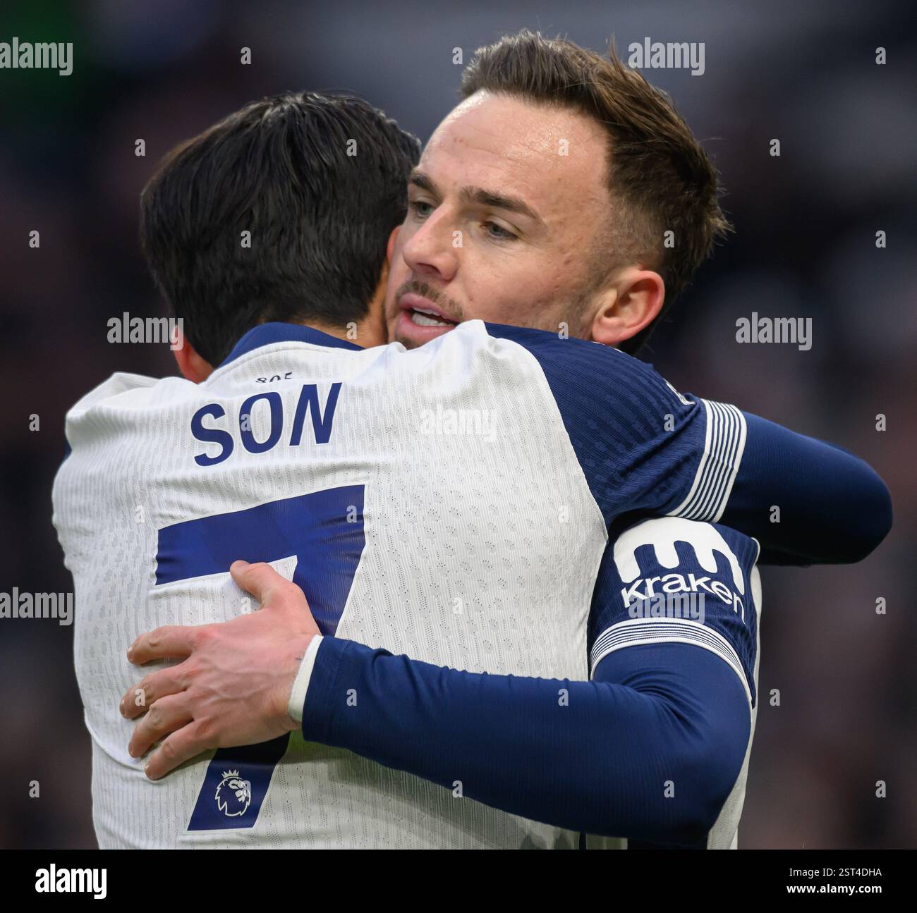 Son tottenham 2025 premier hi-res stock photography and images - Alamy
