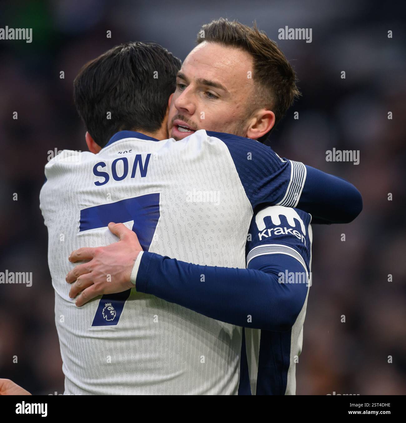 Son tottenham 2025 premier hi-res stock photography and images - Alamy