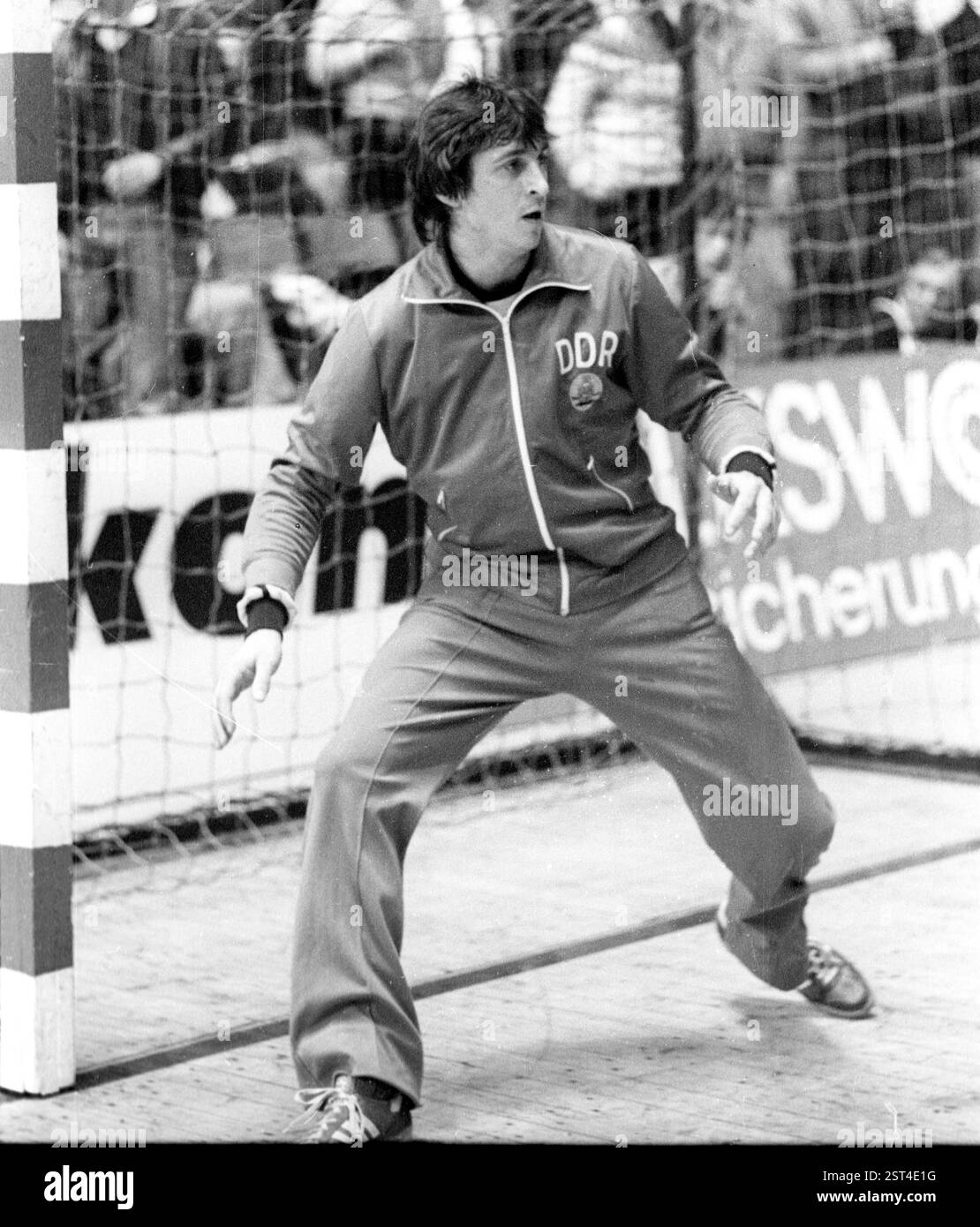 Handball, international match FRG - GDR / 02.03.1982 in Dortmund ...