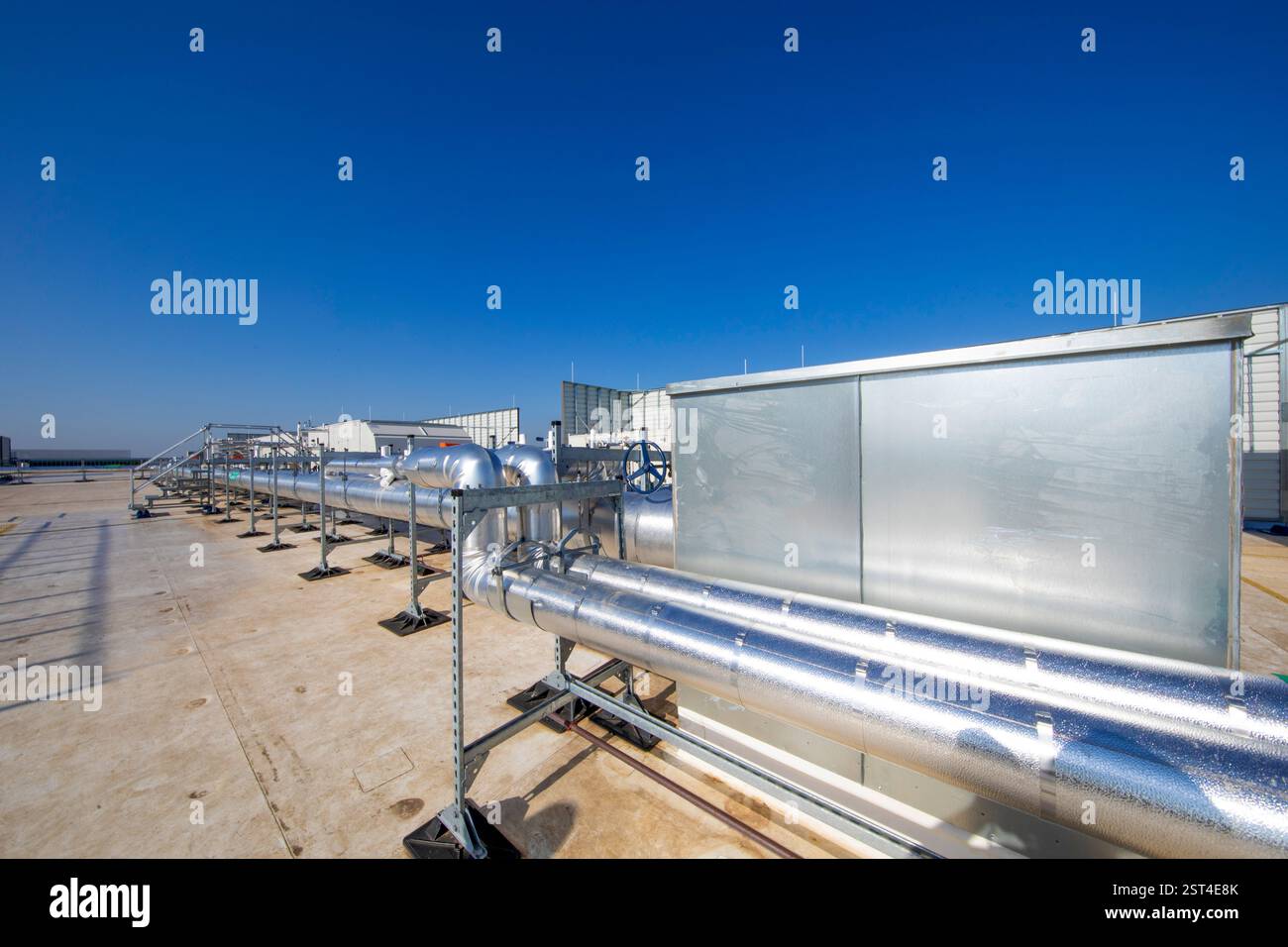 New office construction in Houston Stock Photo - Alamy