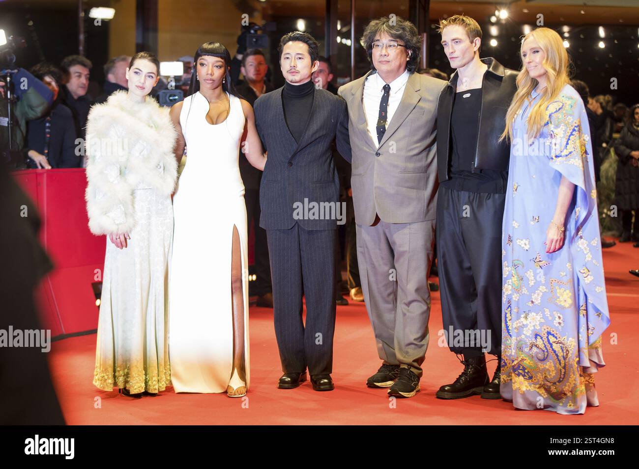 Anamaria Vartolomei, Naomi Ackie, Steven Yeun, Bong Joon-ho, Robert ...