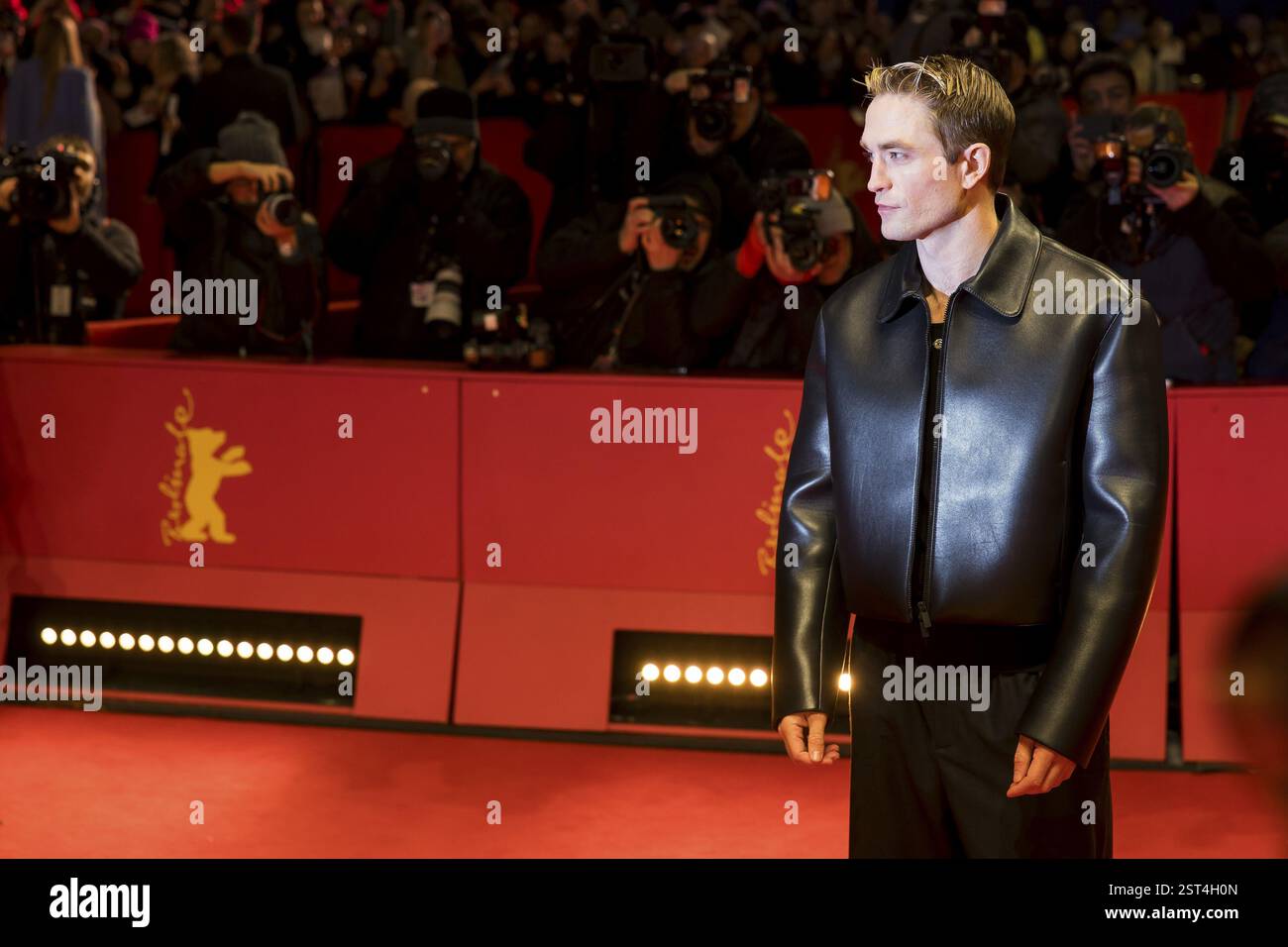 Robert Pattinson on the red carpet at the Special Gala of the film Mickey 17 at the 75th ...