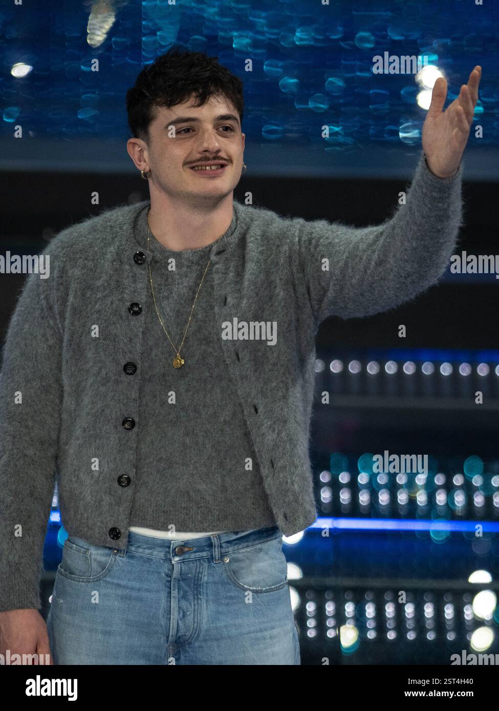 SANREMO, SANREMO, Italy, February 16, 2025, Olly during OLLY - Italian ...